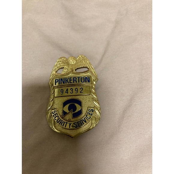 Other | Other | Pinkerton Security Service Badge Obsolete | Poshmark